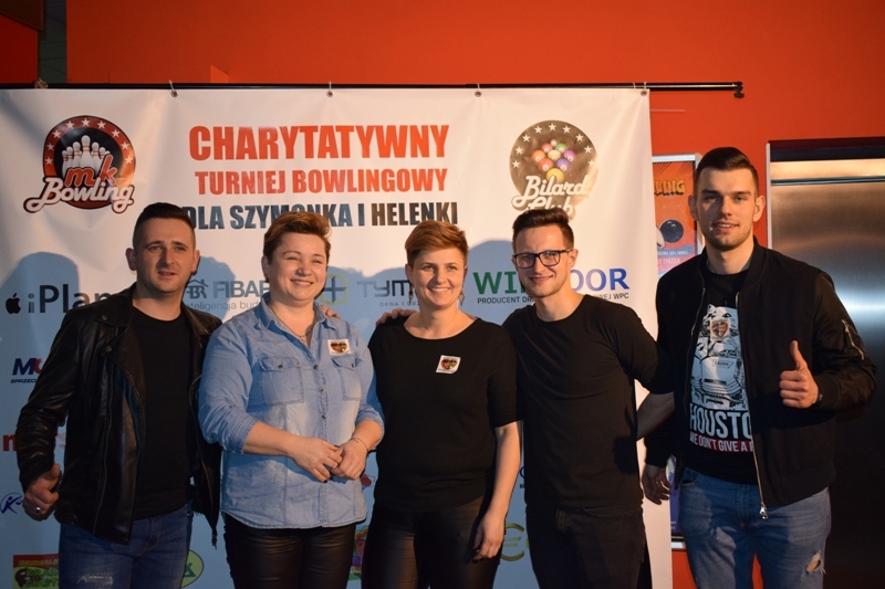 Charytatywny turniej bowlingowy. Zbierali dla Szymonka i Helenki ...